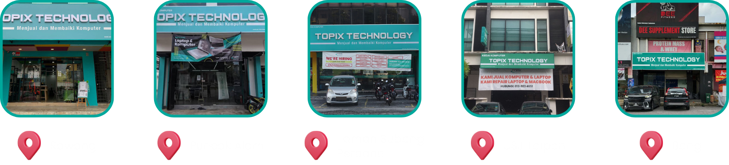 Malaysia's Top Refurbished Laptop & PC | TOPIX TECHNOLOGY